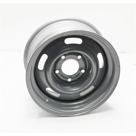 Speedway Steel GM-Style 15 Inch Rally Wheels, 5 on 5, 15X7