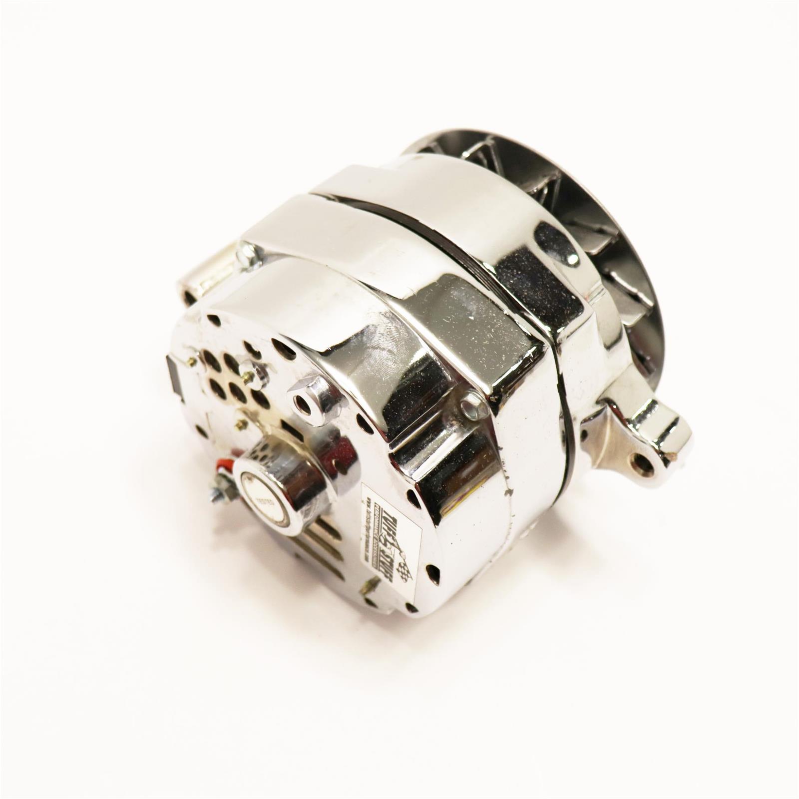 Ford Mount One Wire Alternator, Chrome