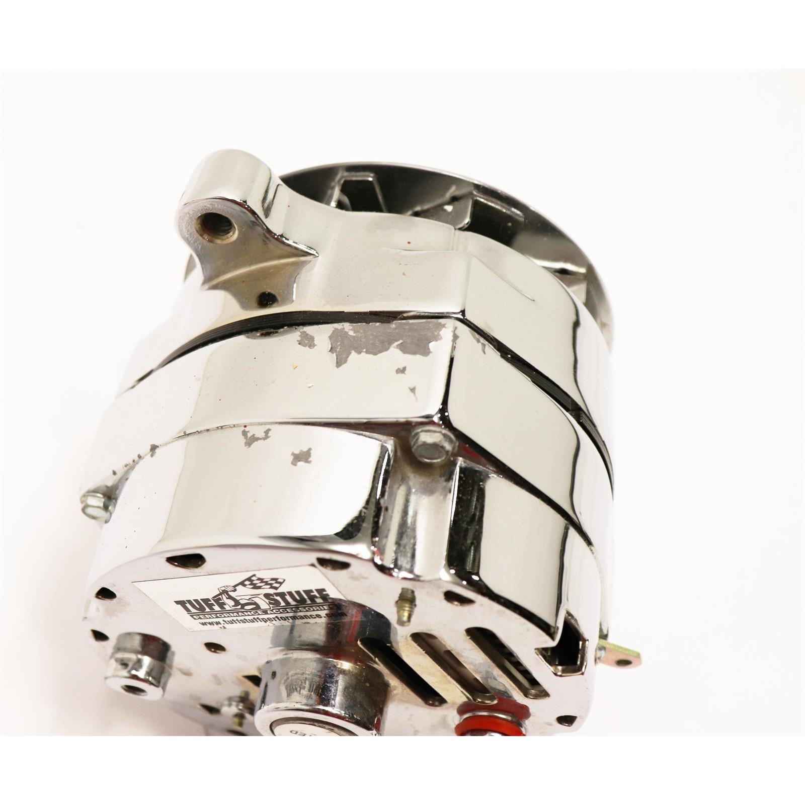Ford Mount One Wire Alternator, Chrome