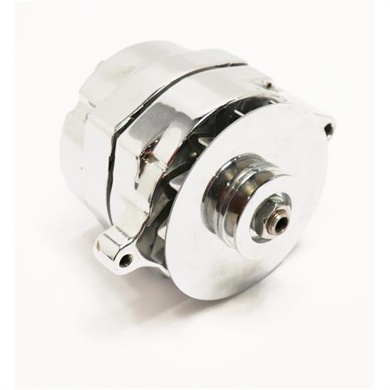 Ford Mount One Wire Alternator, Chrome