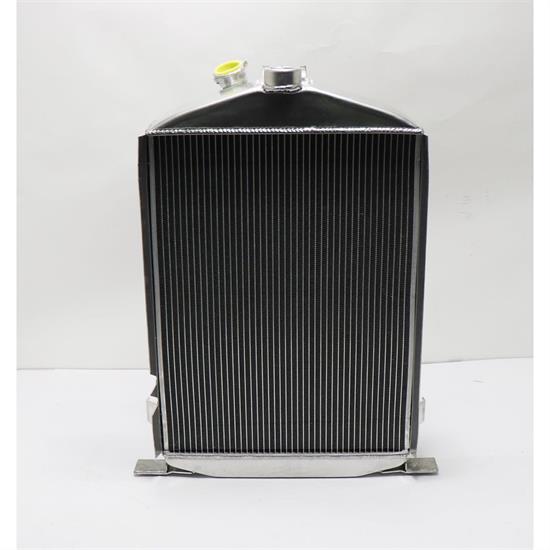 Speedway 1932 Ford Aluminum Radiator, Chevy Engine, Stock Height
