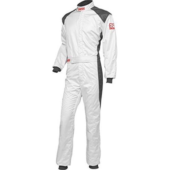 Simpson RS05421 HPD-1 Racing Suit, Grey, XL