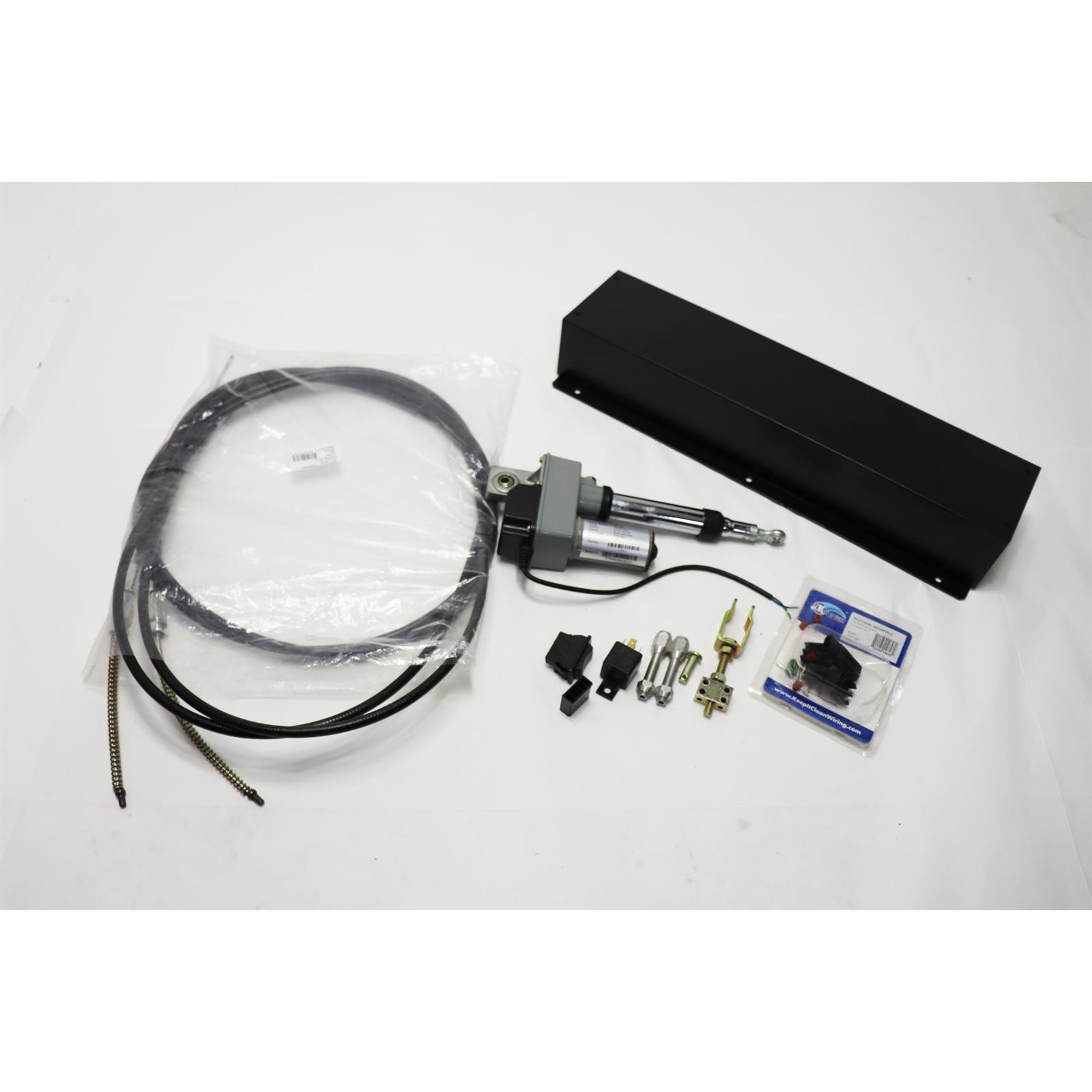Speedway Power Remote-Mount Electric Emergency Brake Kit