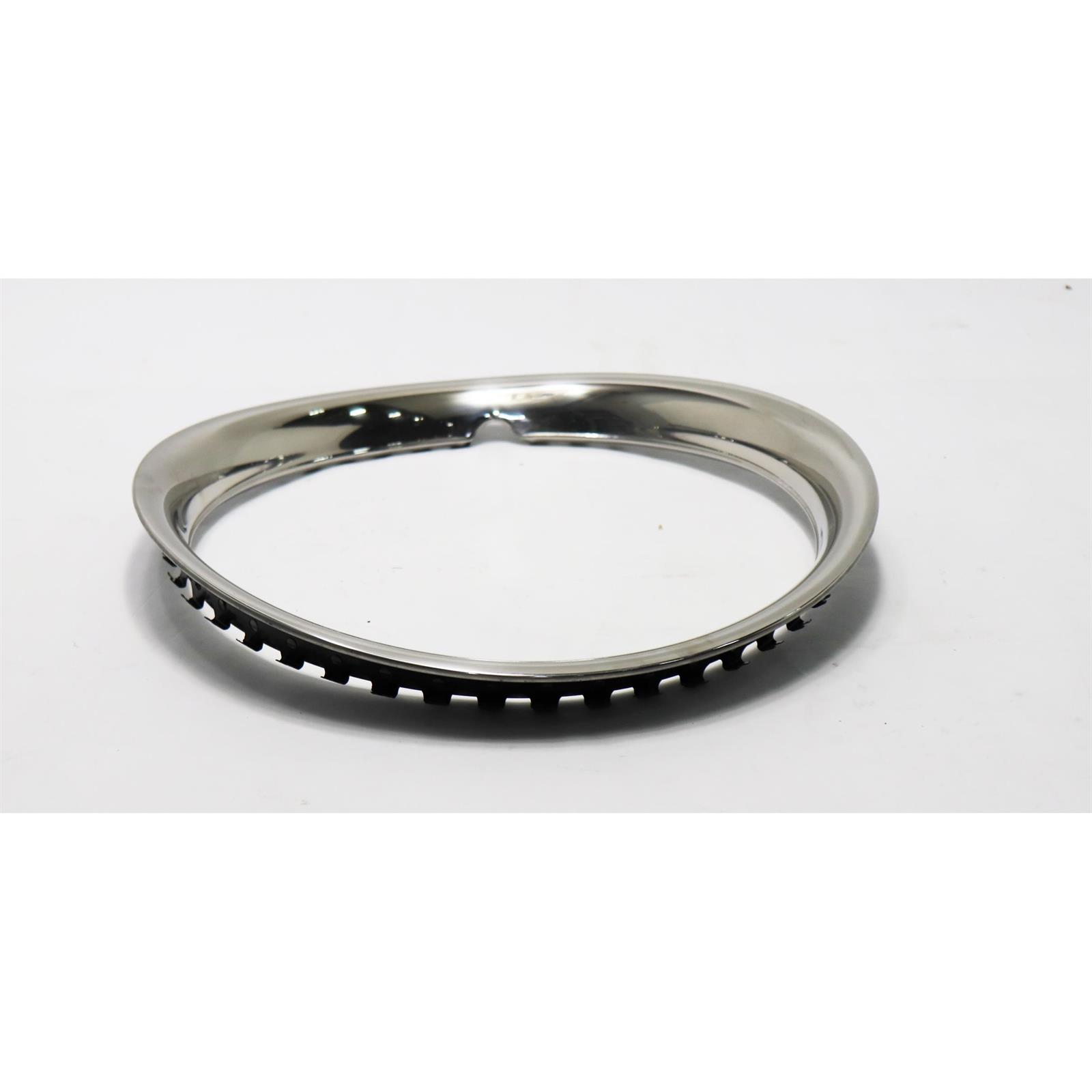 Stainless Steel Beauty Ring for 15 Inch Rally Wheel, 2 Inch Wide