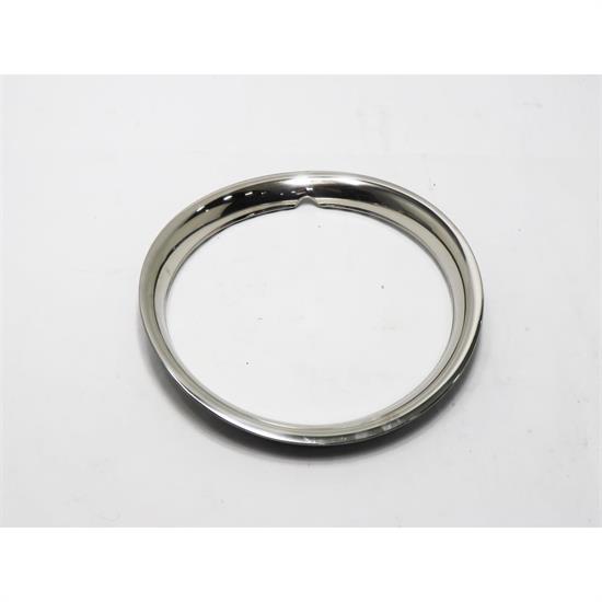 Stainless Steel Beauty Ring for 15 Inch Rally Wheel, 2 Inch Wide