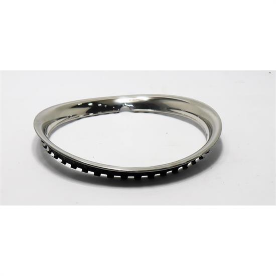 Stainless Steel Beauty Ring for 15 Inch Rally Wheel, 2 Inch Wide