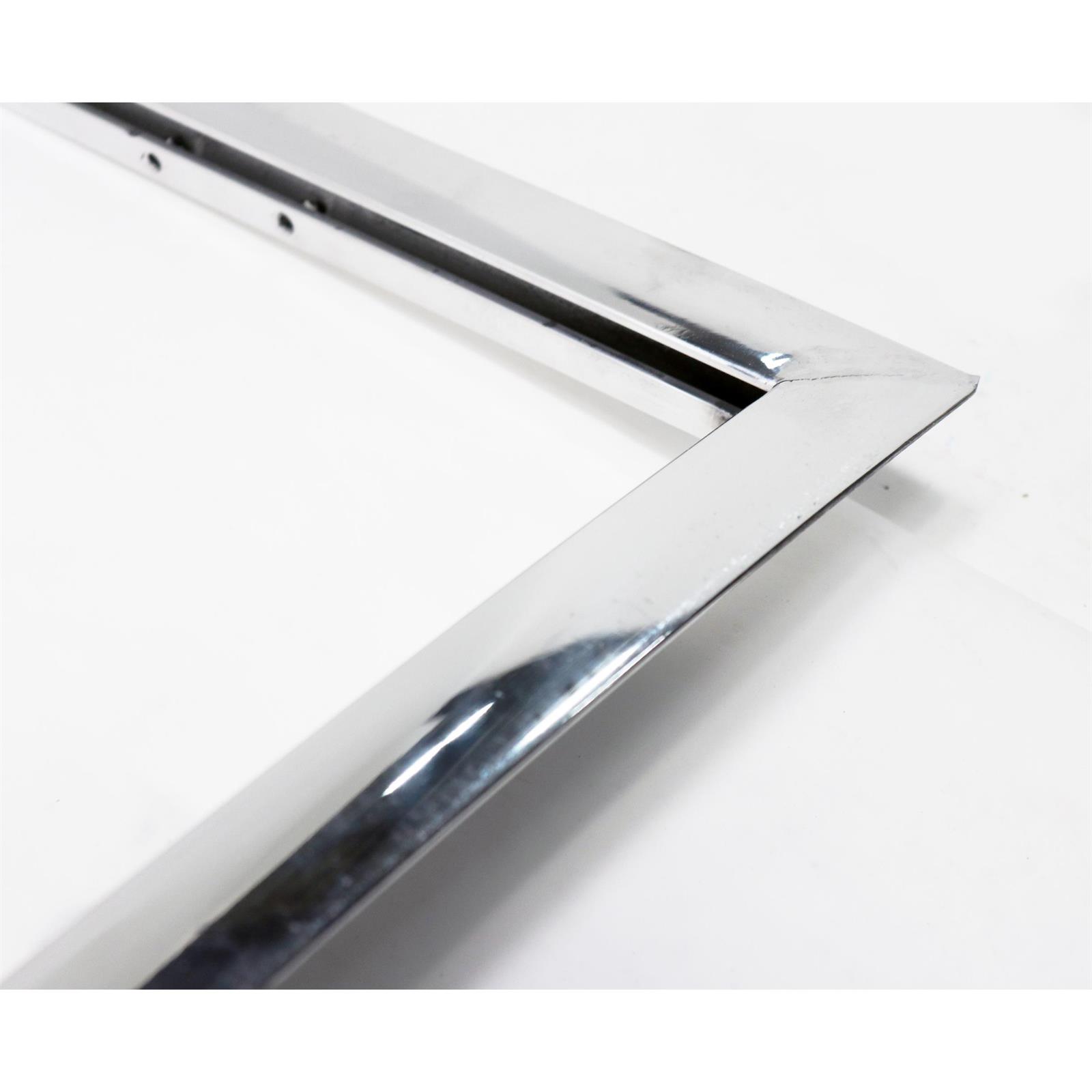 1928-1931 Model A Closed Car Windshield Frame, Polished