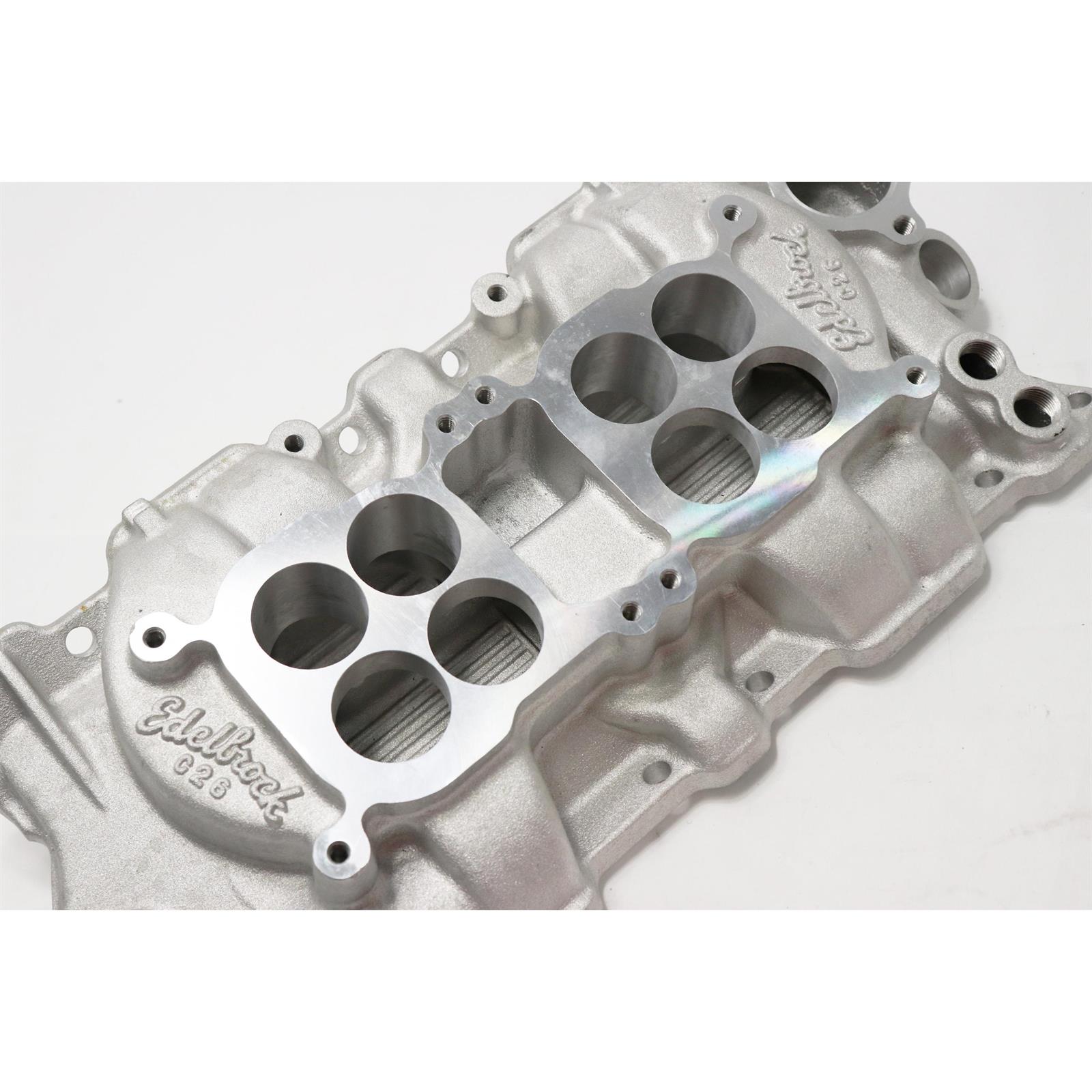 Edelbrock 5425 Small Block Chevy Dual Quad Intake Manifold
