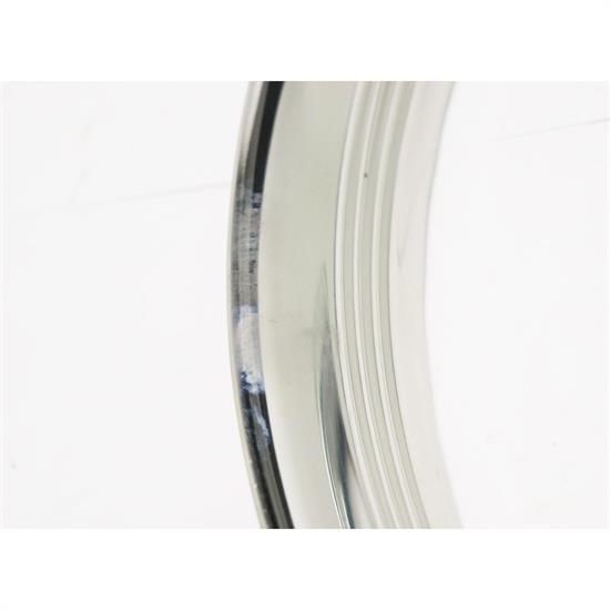 Stainless Steel 15 Inch Beauty Ring, Ribbed