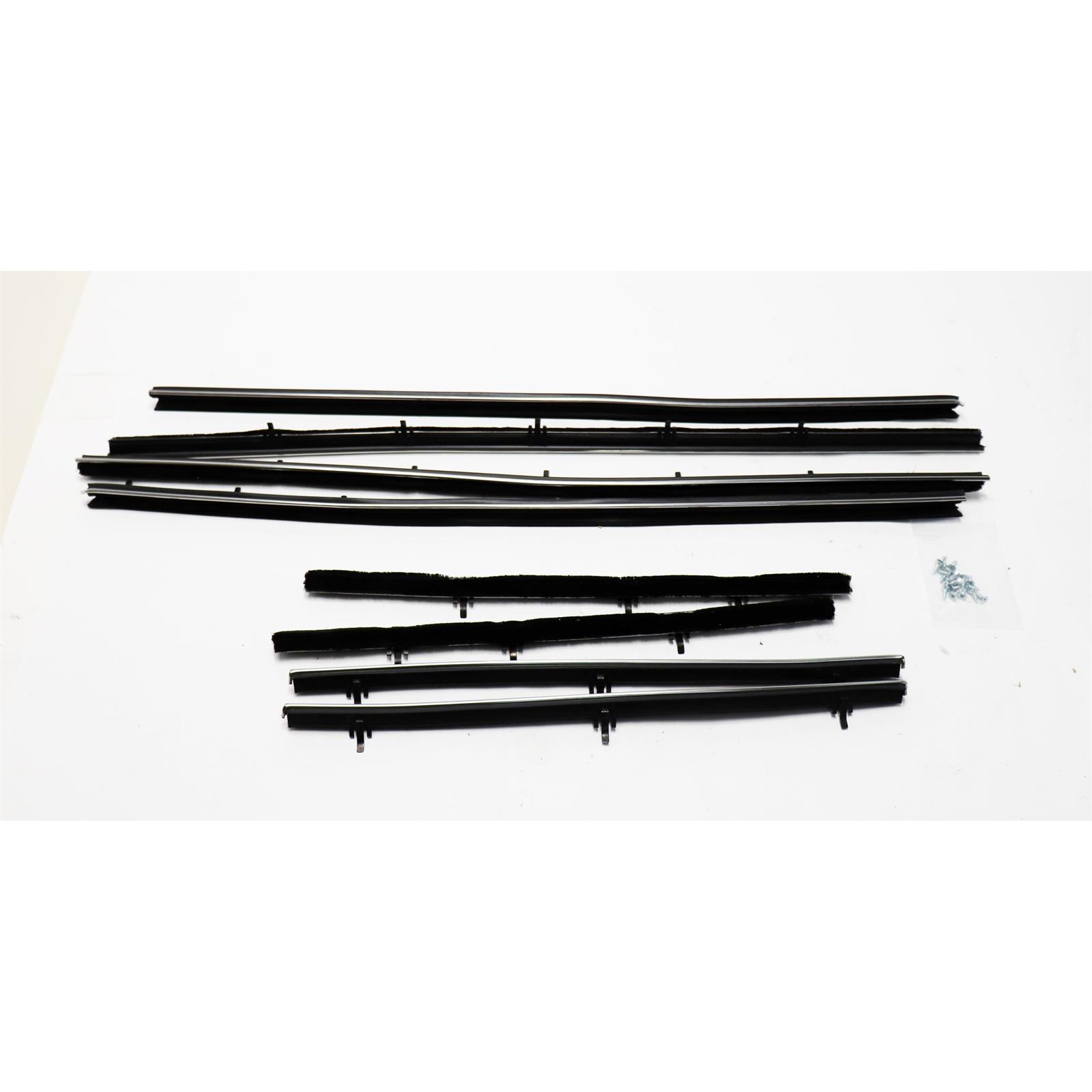 RePops CH186A Convertible Window Felts for 66-67 Chevelle, 8-Piec
