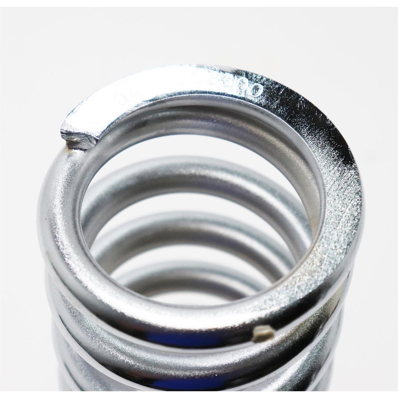 12 Inch QA1 Coilover Chrome-Silicon Racing Spring 2.5 ID 300lb