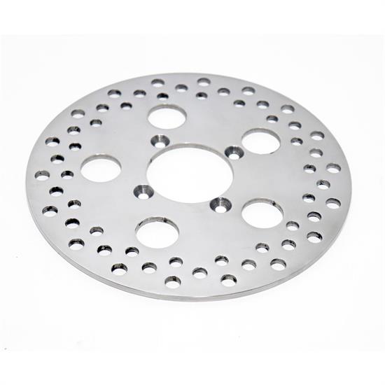 Stainless Steel Drilled Brake Rotor for Spindle Mount Wheel