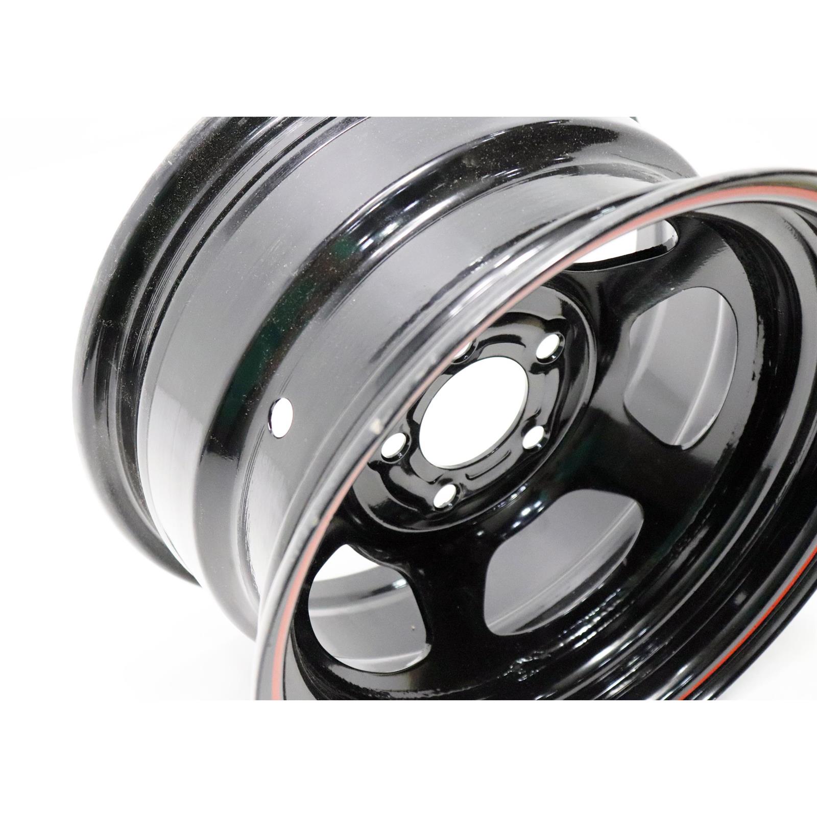 Bassett 37SN3 13X7 Inertia 5 on 100mm 3 In BS Black Wheel