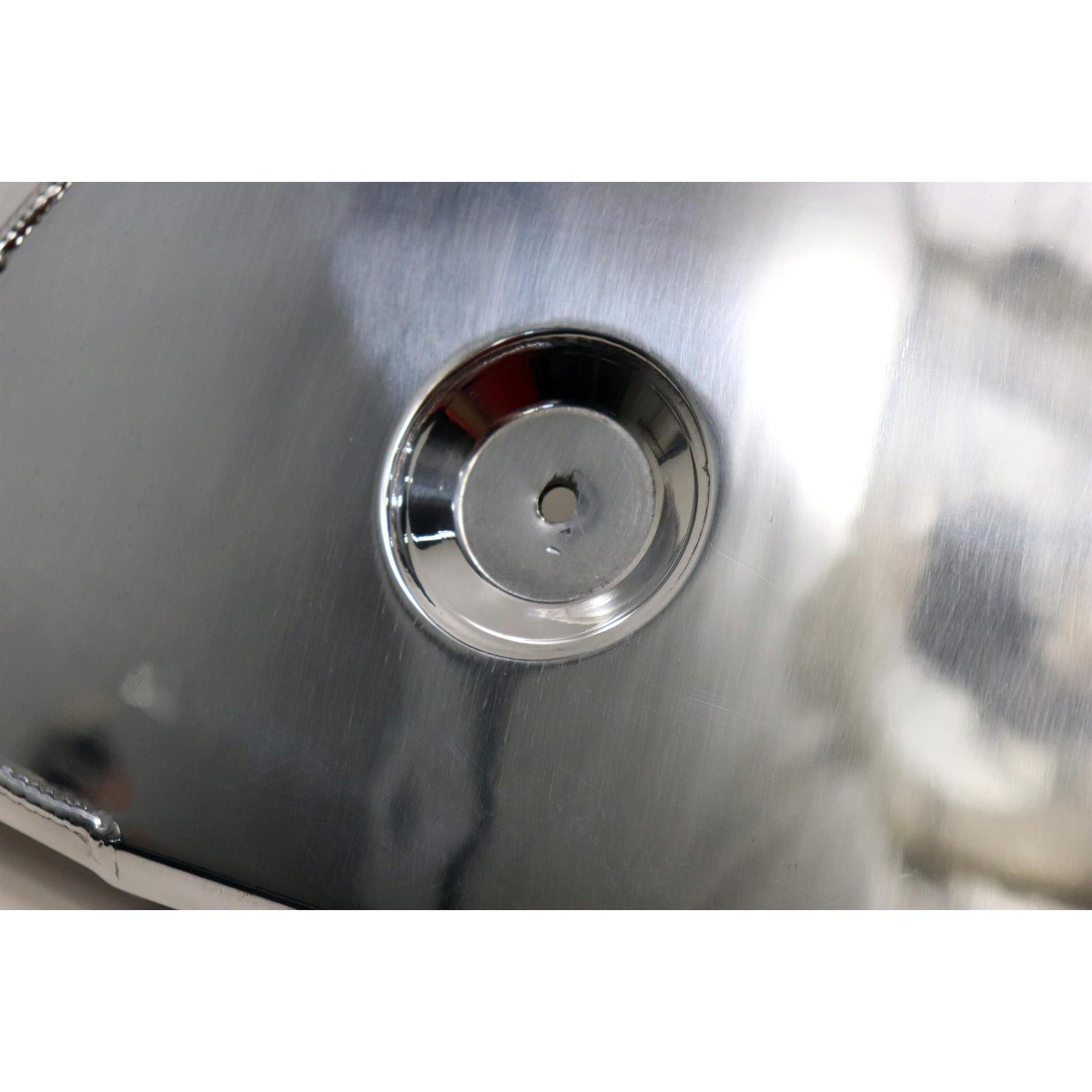 Spectre 9834 Carbureted Air Intake Plenum, Dual Inlet, Anodized