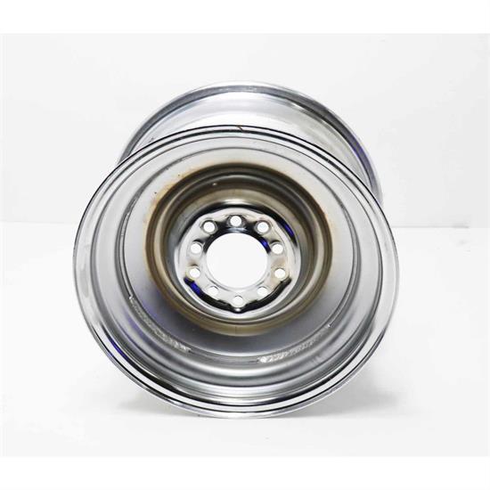 Speedway Smoothie Reverse 15x8 Chrome Steel Wheel 5on4.5/4.75 2.5