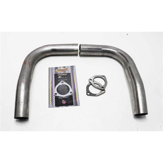 Tight-Tubes Block Hugger Header Extension Kit, Mild Steel