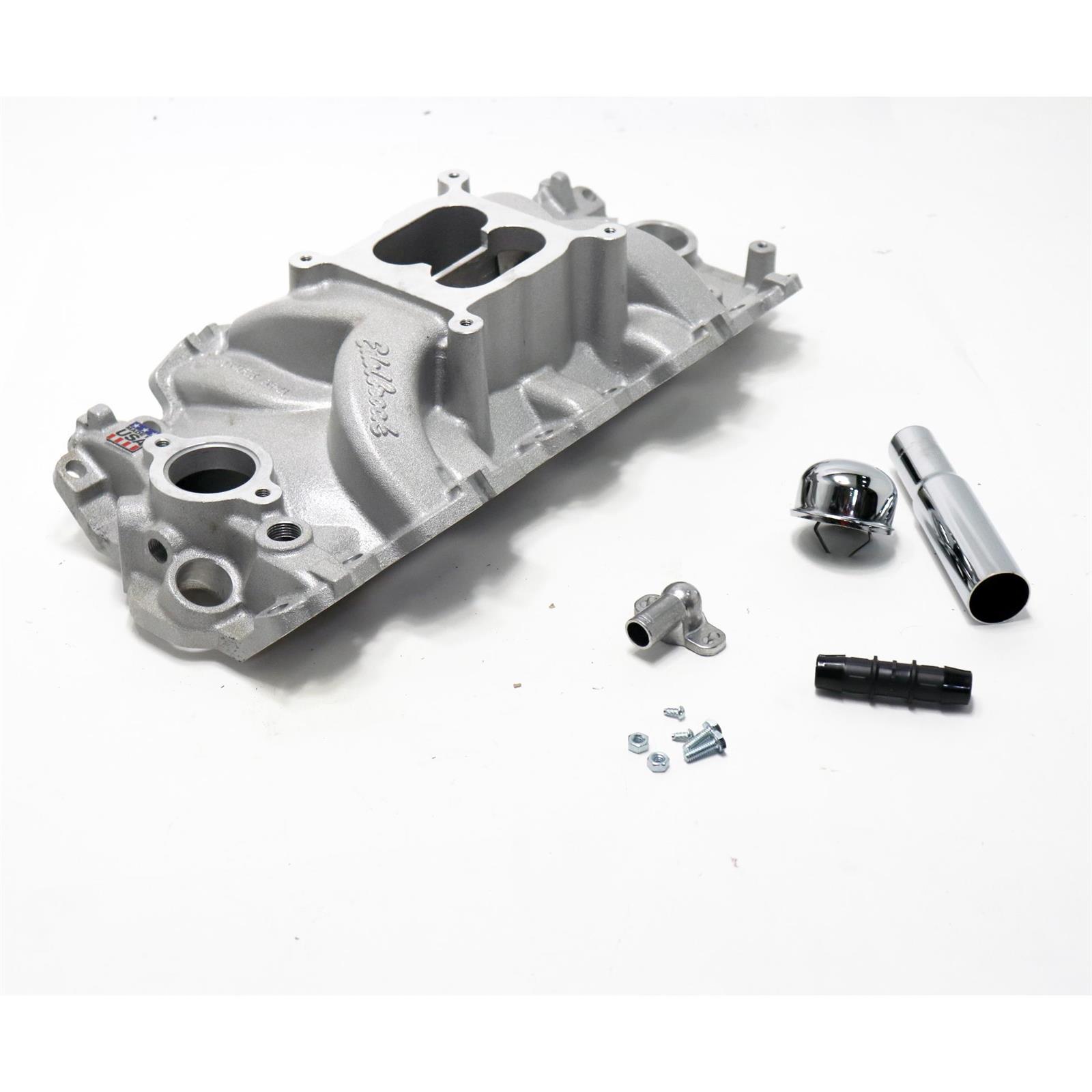 Edelbrock 7159 Performer RPM Chevy 348/409 Intake Manifold, Large